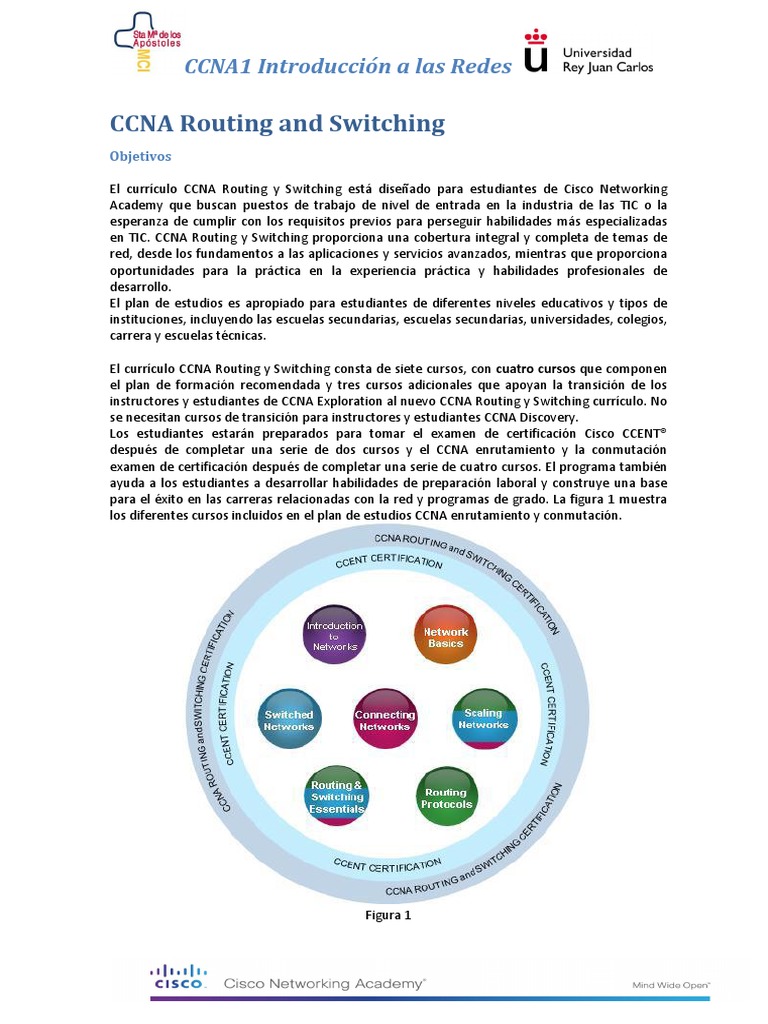 CCNA1 Introducción A Las Redes | PDF | Certificaciones de Cisco ...