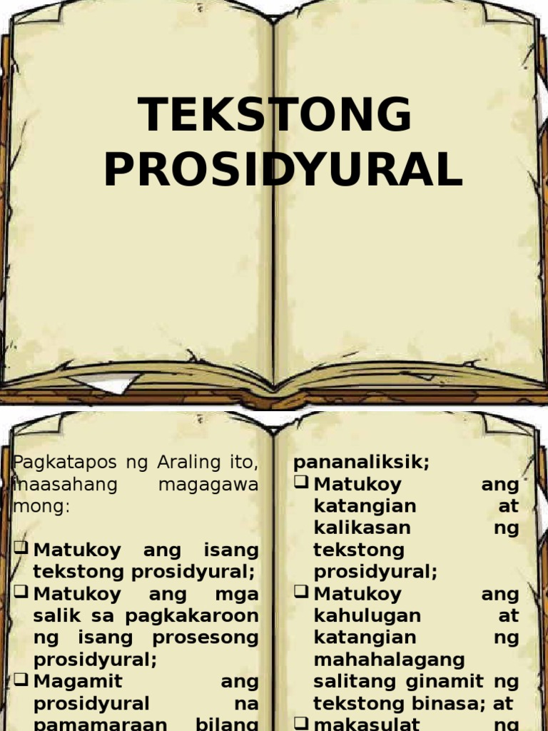 Tekstong Prosidyural (Malasusing Pagsisiyasat) | PDF