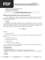 Balance ionique et unités d'eau | PDF | Ion | Éléments chimiques