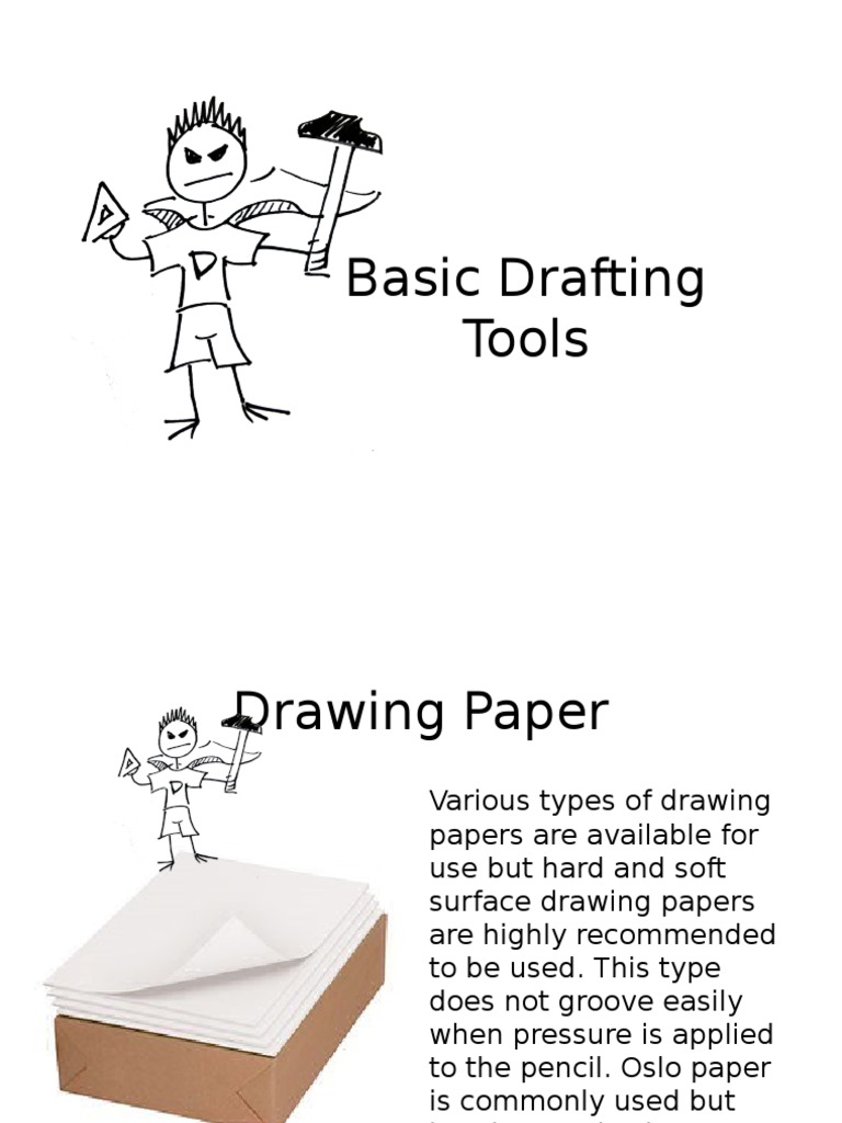 Drafting Tools Pdf Technical Drawing Pencil