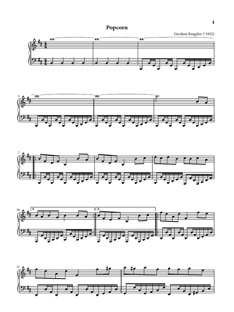 Popcorn | PDF
