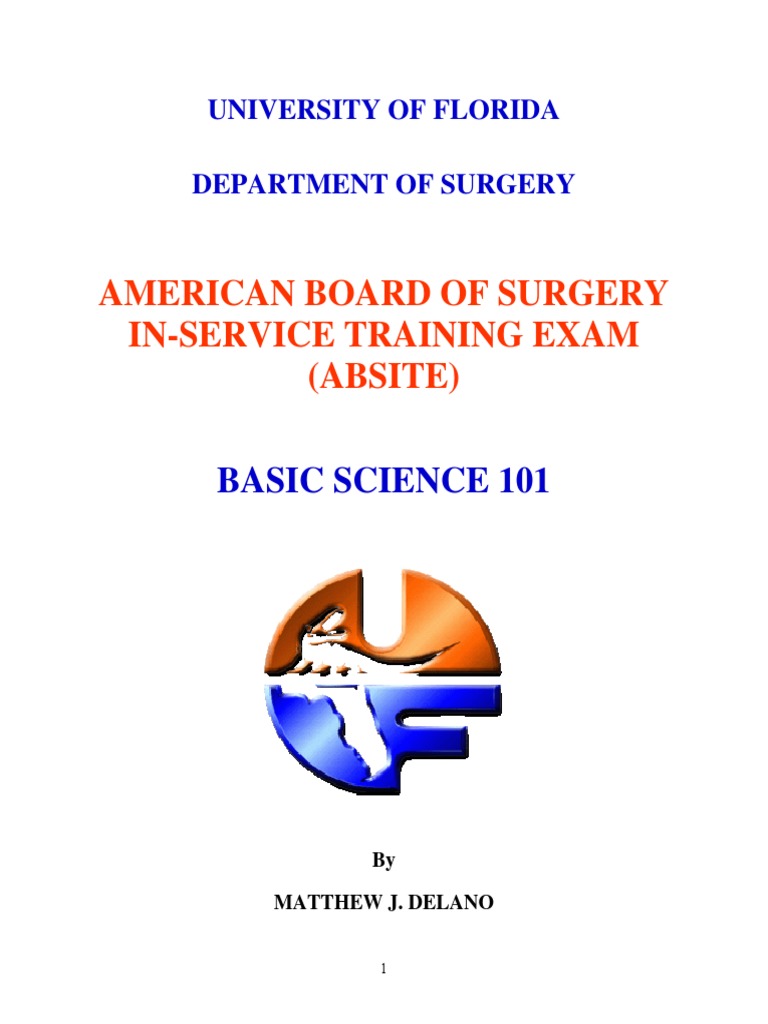 American Board of Surgery In-Service Training Exam (Absite) : Basic ...