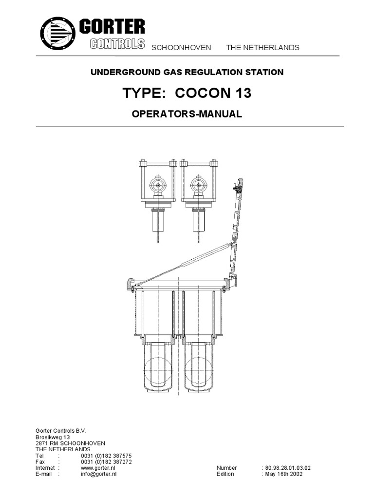 Cocon 13 Manual (EN) PDF | PDF | Valve | Gases
