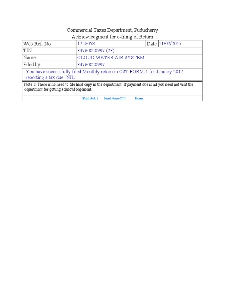 Cloud CST Details | PDF | Business | Finance & Money Management