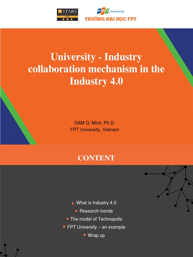 University Industry Collaboration Mechanism in the Industry 4.0 ...