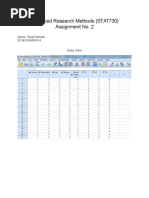 VU Handwriting Sample Guidelines | PDF