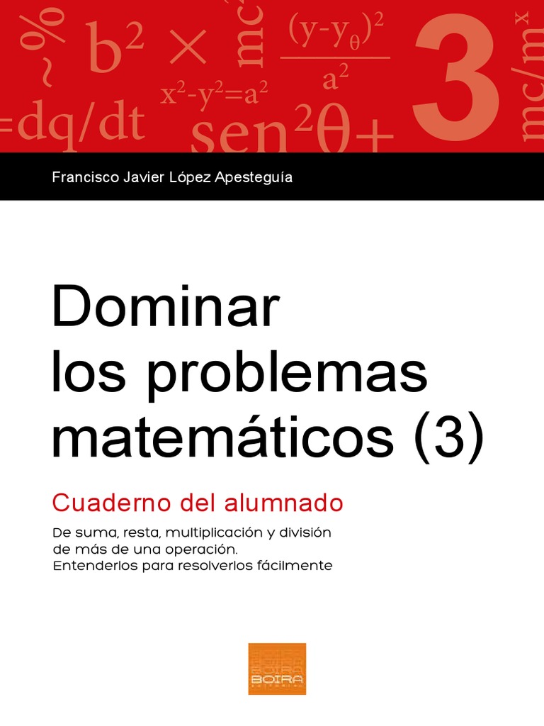 Domina Problemas Matemáticos Básicos | PDF | Sustracción | Multiplicación