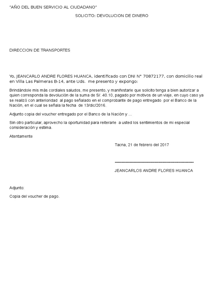 Año Del Buen Servicio Al Ciudadano | PDF