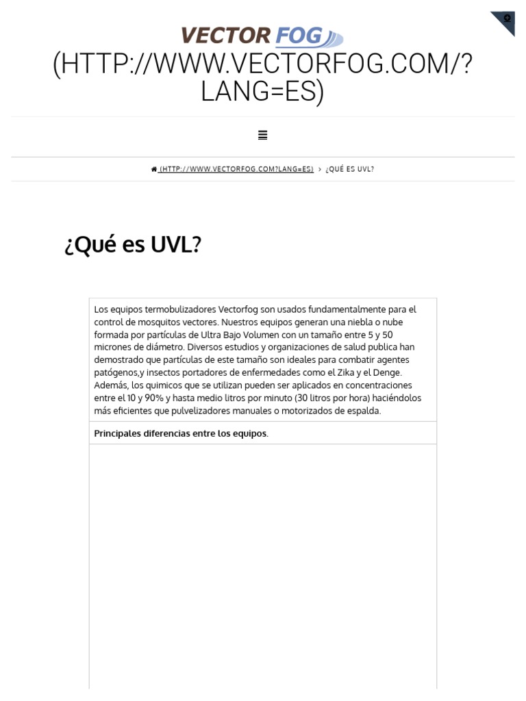 Equipos ULV PDF | PDF