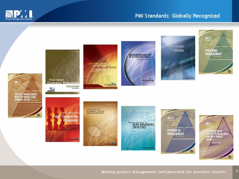 PMI Standards: Globally Recognized | PDF | Business | Finance & Money ...