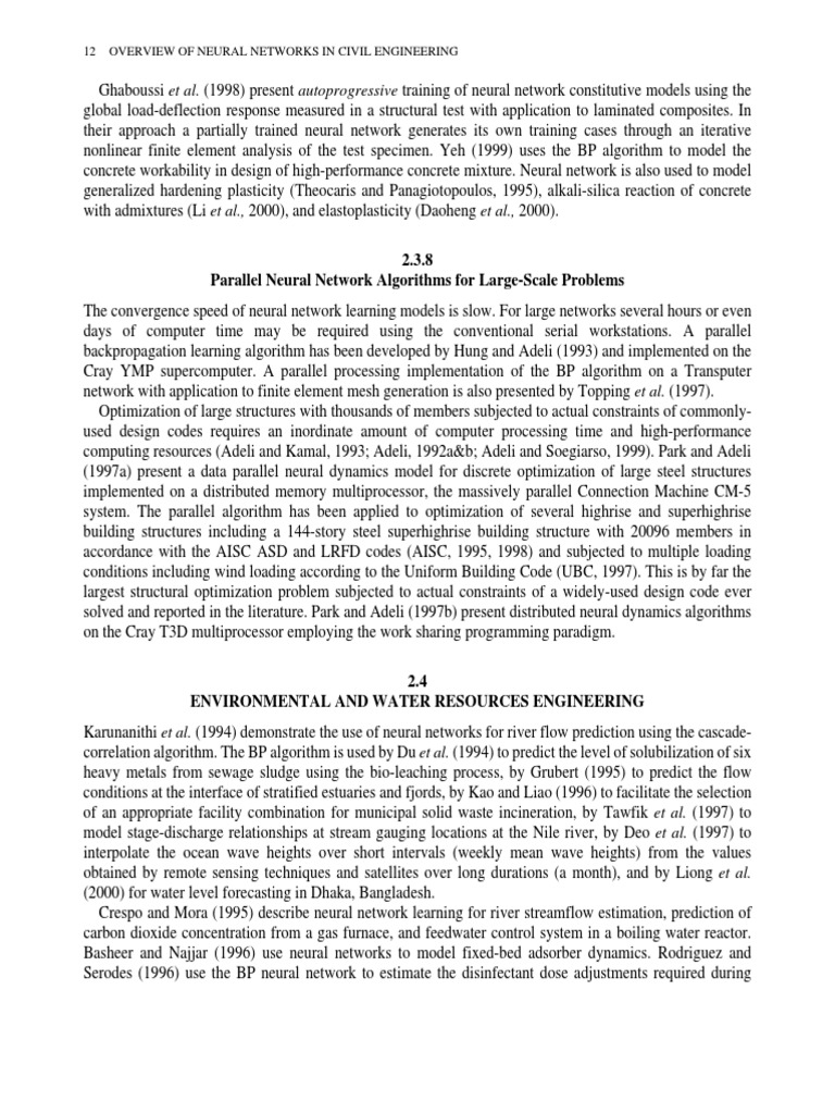 2.3.8 Parallel Neural Network Algorithms For Large-Scale Problems | PDF | Artificial Neural ...