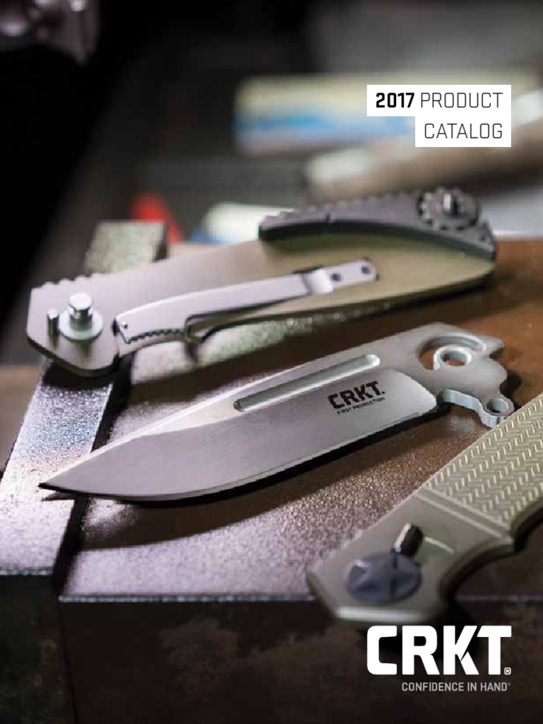 2017 CRKT Catalog-Low | PDF | Knife | Blade Weapons