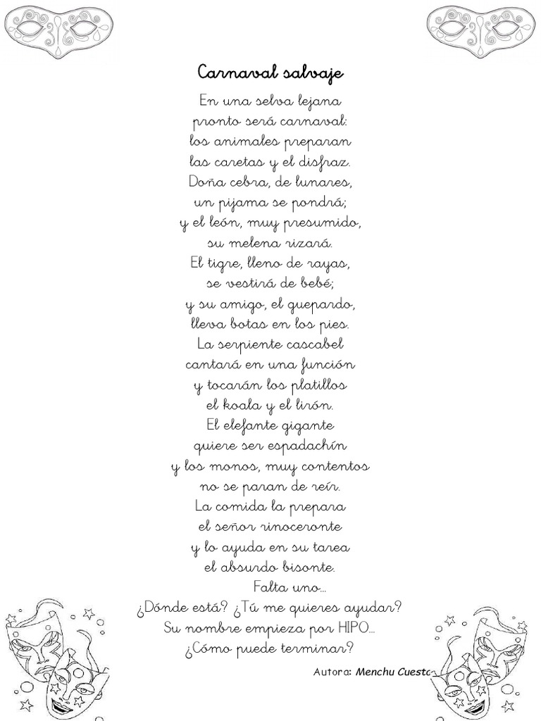 Carnaval Salvaje | PDF