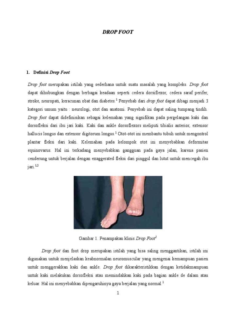 Drop Foot | PDF