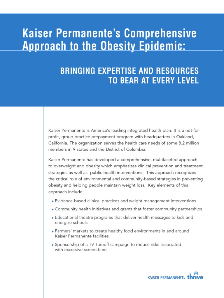 Summary Information Caplan 508 | PDF | Kaiser Permanente | Evidence ...