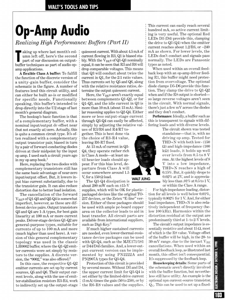 WTNT Op Amp Audio 2 | PDF