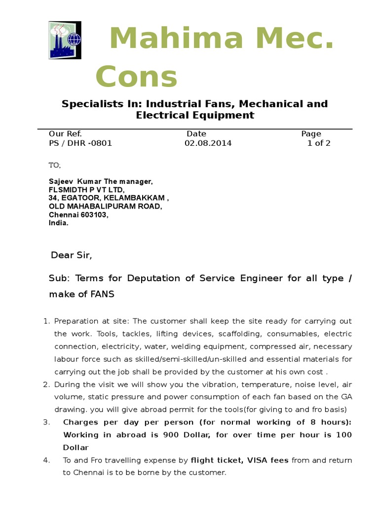 Abroad Offer Letter | PDF | Taxes | Business