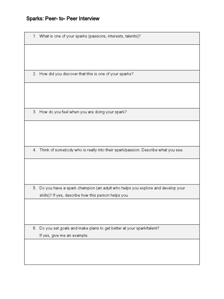 Sel Peer Interview | PDF | Science & Mathematics