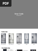 Voltas Error Codes-1 | PDF | Manufactured Goods | Secondary Sector Of The Economy