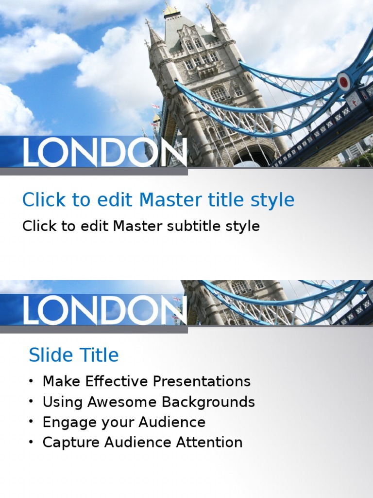 3004 London PPT Template 0001 | PDF