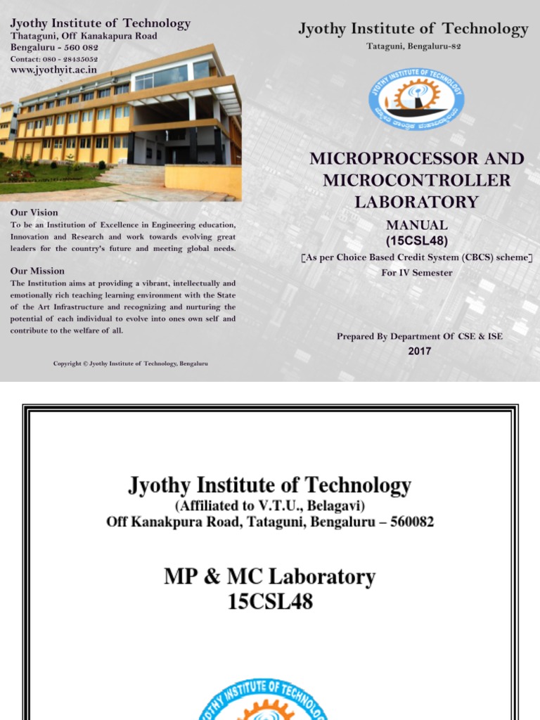 MP Lab Manual | Assembly Language | Computer Program | Free 30-day Trial | Scribd