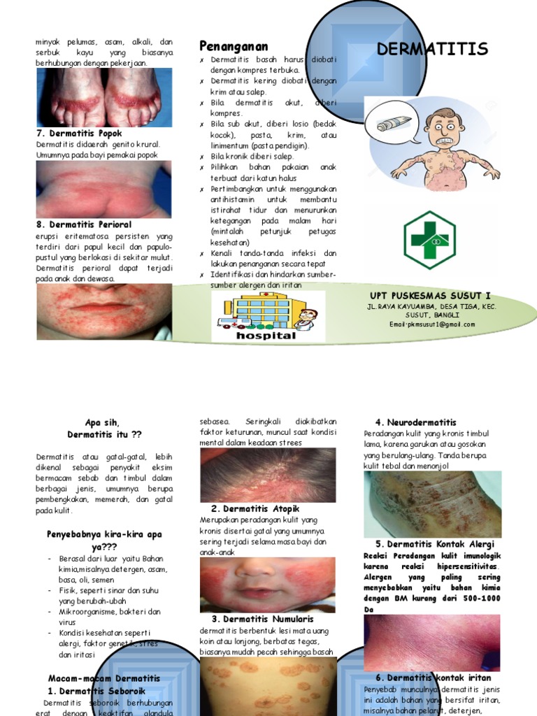 Leaflet Dermatitis Susut I Pdf