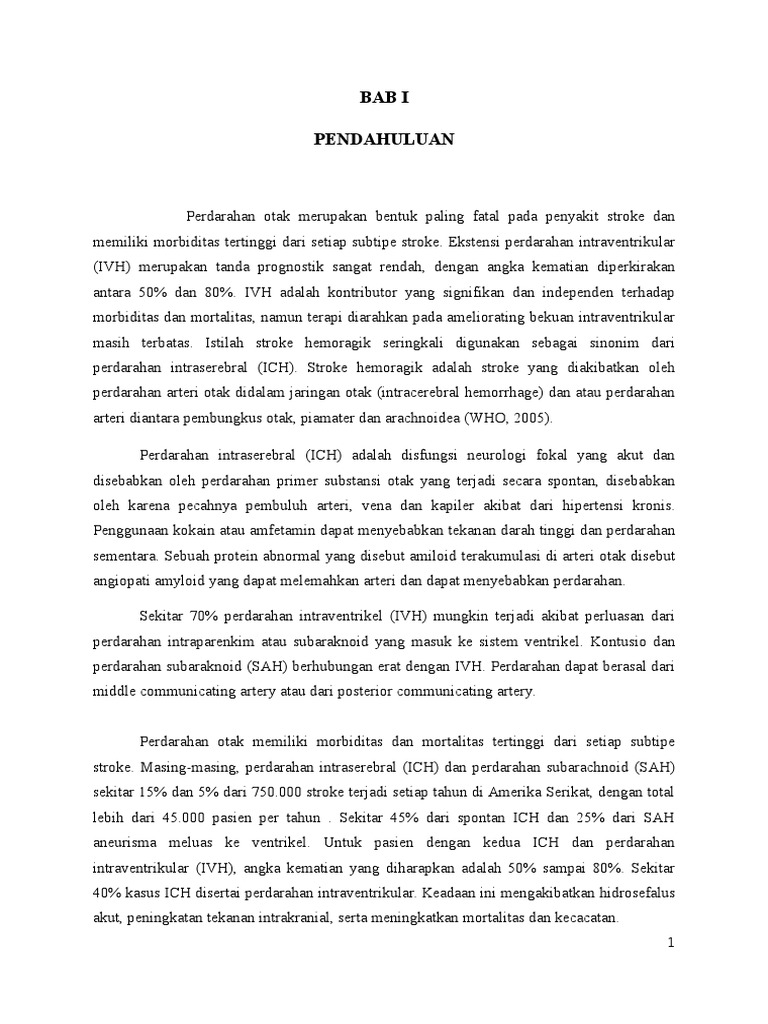 Referat Ich & Ivh Dok Ezra | PDF