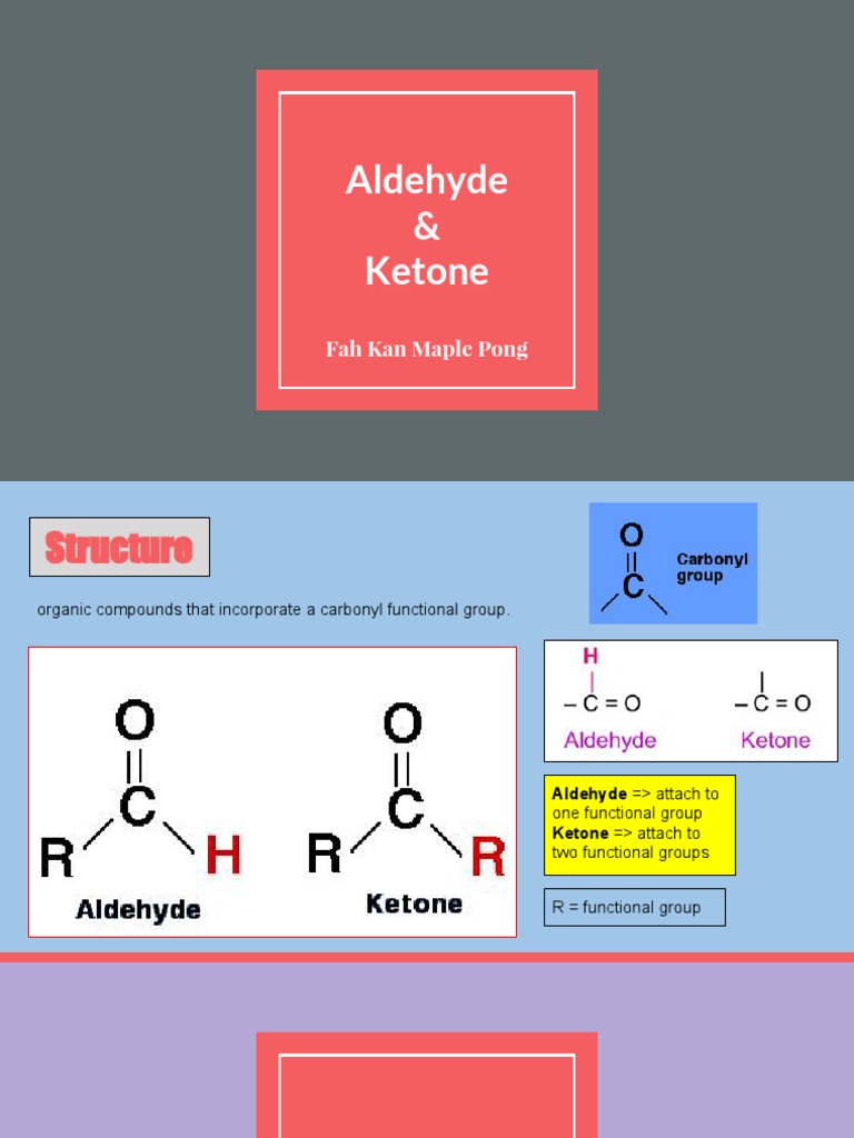 Co and Coh | PDF | Ketone | Aldehyde