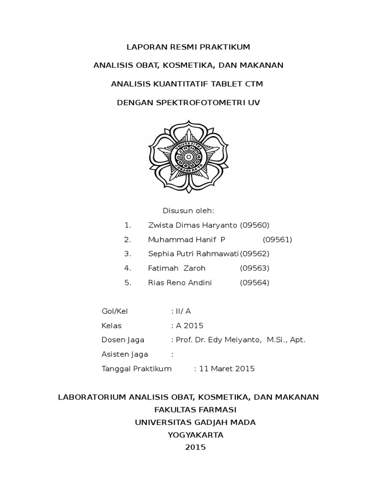 Laporan Aokm CTM | PDF