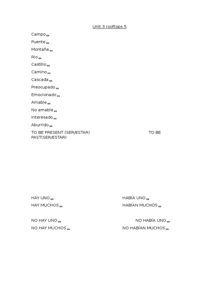 Unit 3 Rooftops 5 | PDF