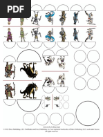 Pathfinder Combat Cheat Sheet | PDF | Grappling | Weaponry