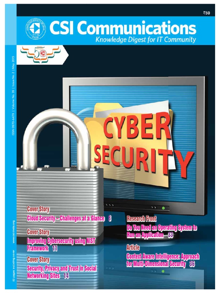 CSIC Cyber Security | PDF | Computer Security | Security