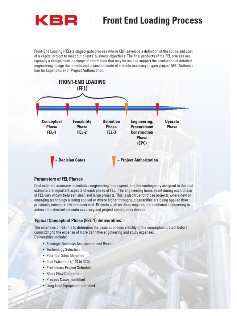 FEED Process & Deliverables PDF | PDF | Systems Engineering | Science ...