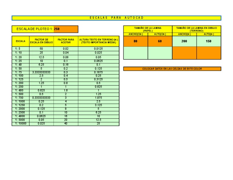 ESCALA EN AUTOCAD.xls