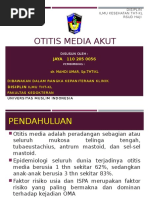 Standar Operasional Prosedur Tatalaksana Otitis Media Akut | PDF