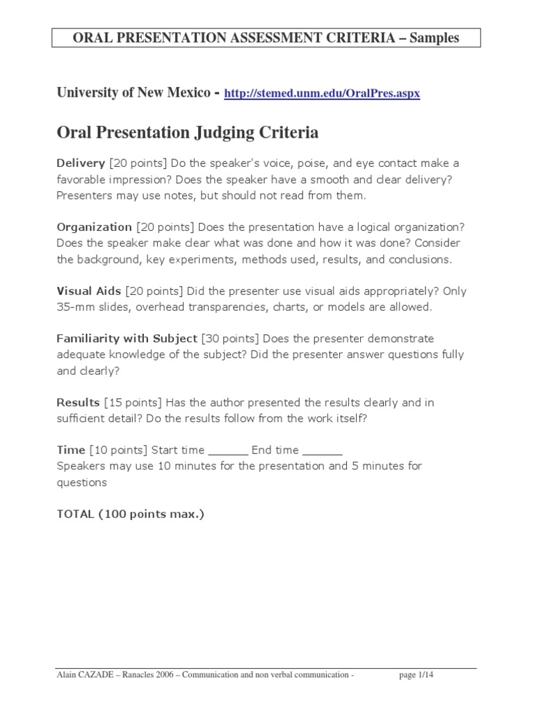 Oral Present Cards | PDF | Nonverbal Communication | Chart