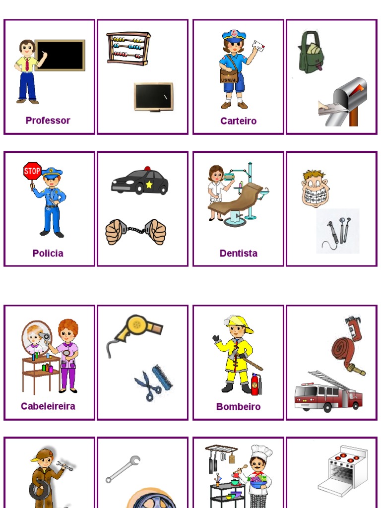 Jogo Das Profissões