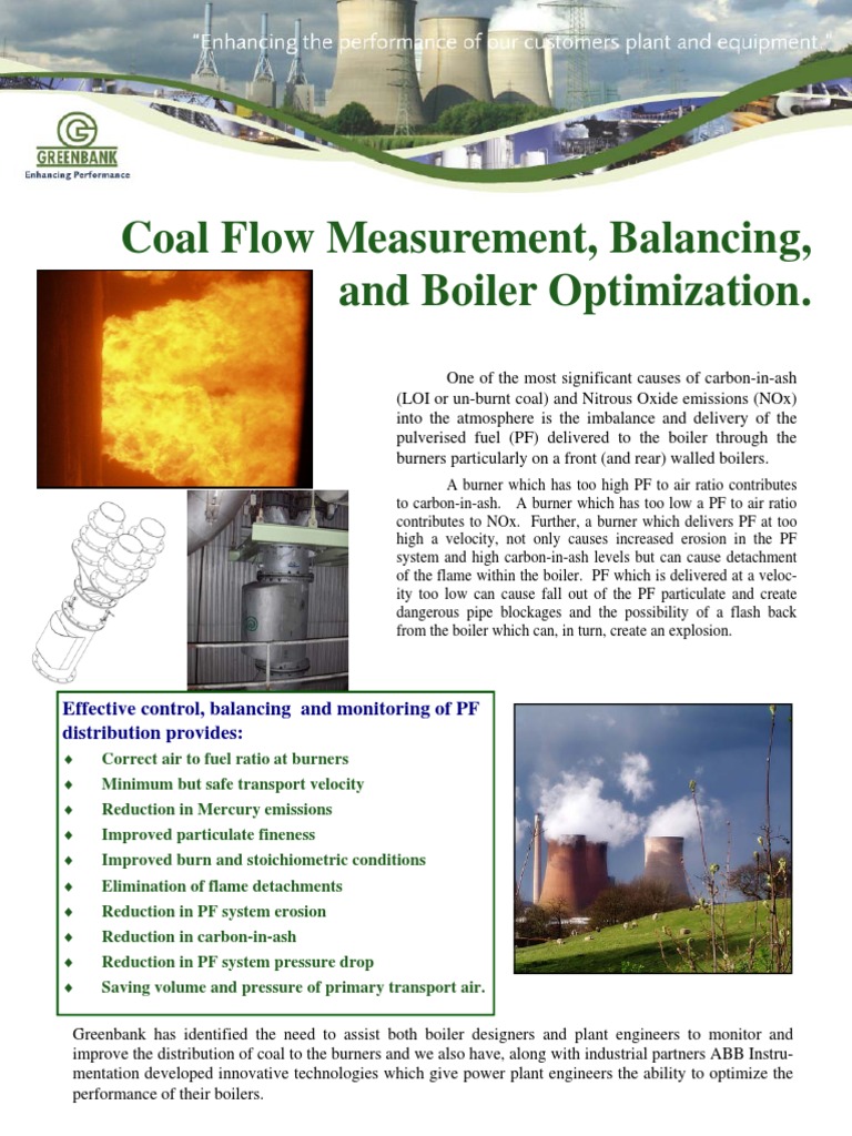 Coal Flow Optimization 4 Page | PDF | Combustion | Coal