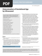 ACOG Guidelines for Due Date Estimation | PDF | Pregnancy | Obstetrics