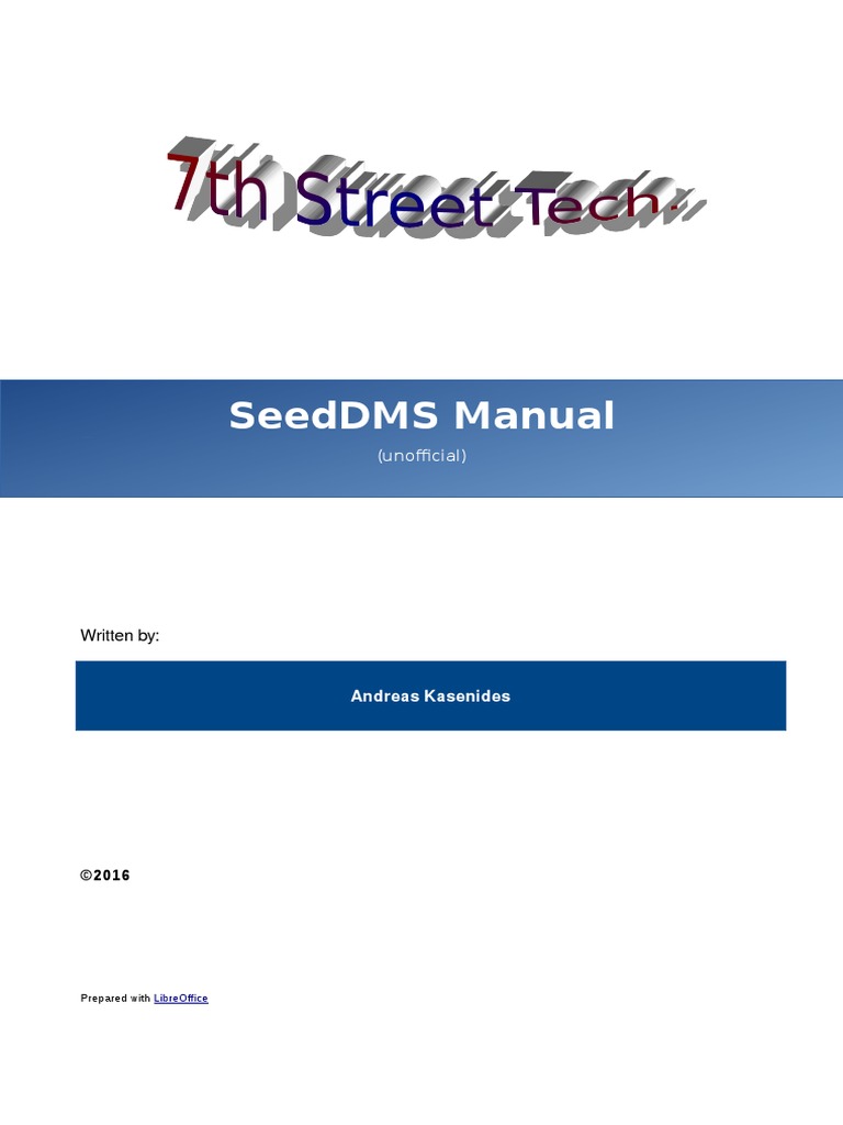 Seeddms Manual 20161129 | Download Free PDF | Php | Web Server