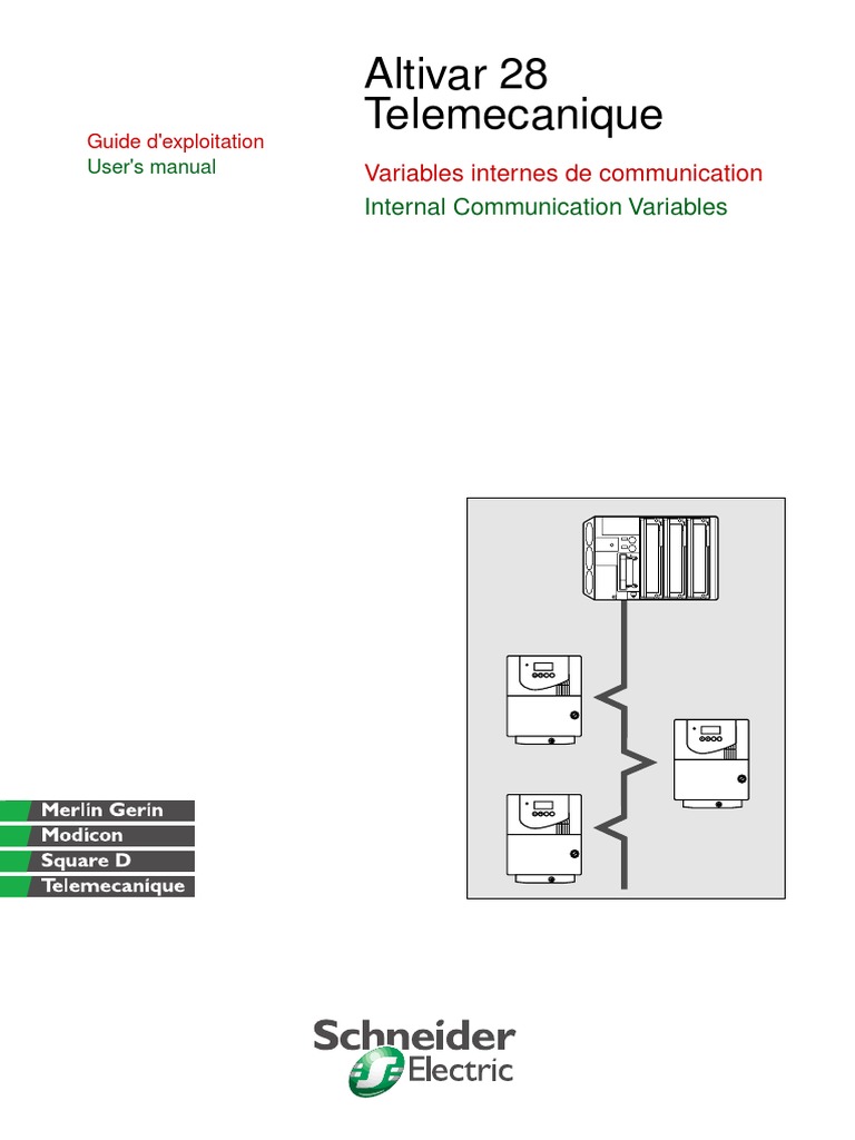 Internal Communication Variables - ATV28 | PDF