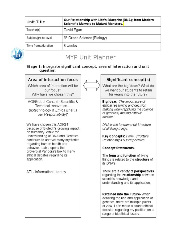 Genetics Unit | PDF | Educational Assessment | Science