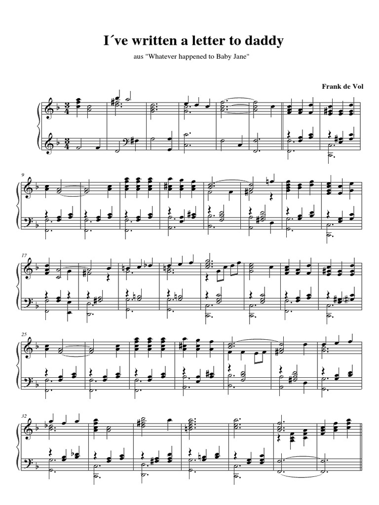 I'Ve Written A Letter To Daddy | PDF