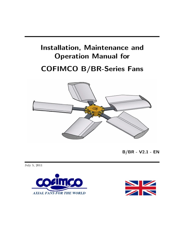 Cofimco B Series I O Manual 7 2011 | PDF | Screw | Resonance