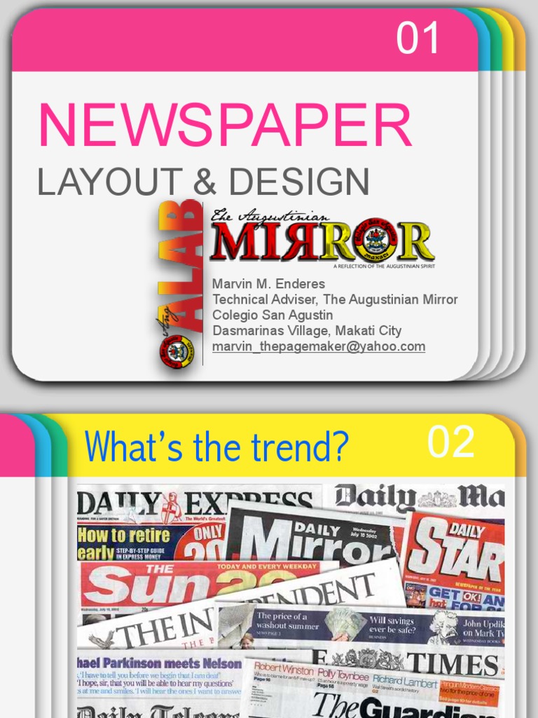 Modern Newspaper Layout Trends | PDF