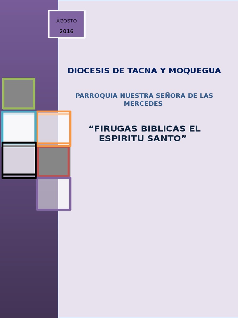 Figuras Biblicas El Espiritu Santo | PDF | La unción | espíritu Santo