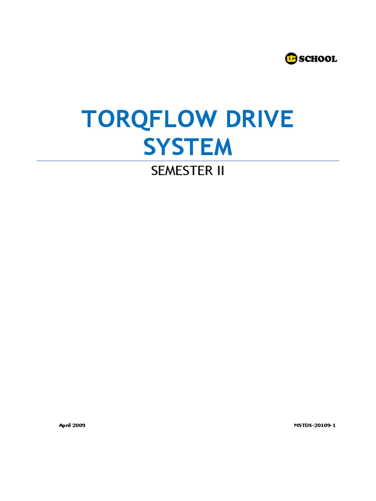 Torqflow System 2 | PDF