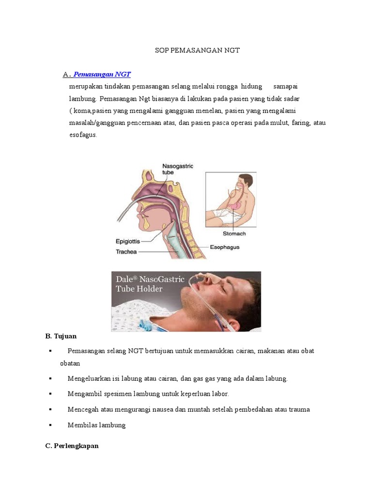 Sop Pemasangan NGT | PDF