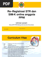 Panduan SIMK PPNI - ANGGOTA | PDF