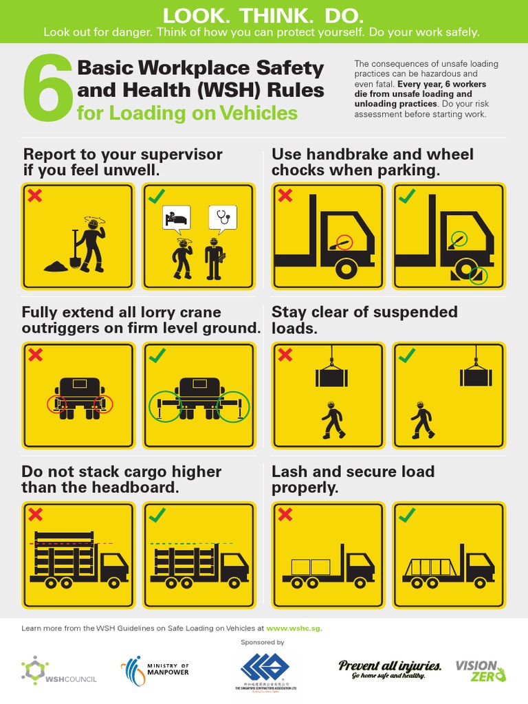 WSH Rules for Safe Vehicle Loading | PDF
